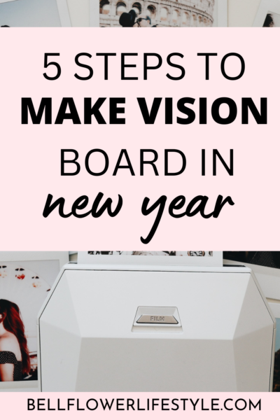 5 Steps- How to make a Powerful vision board without magazines