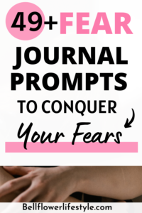 50 Powerful journal prompts to face and conquer your Fears