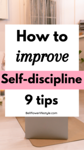 how to improve self-discipline as a beginner in small ways