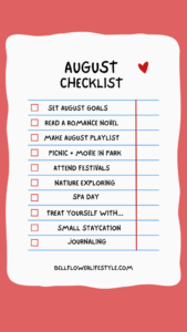 19 Fun and Wholesome Things to do in August - Bellflower Lifestyle